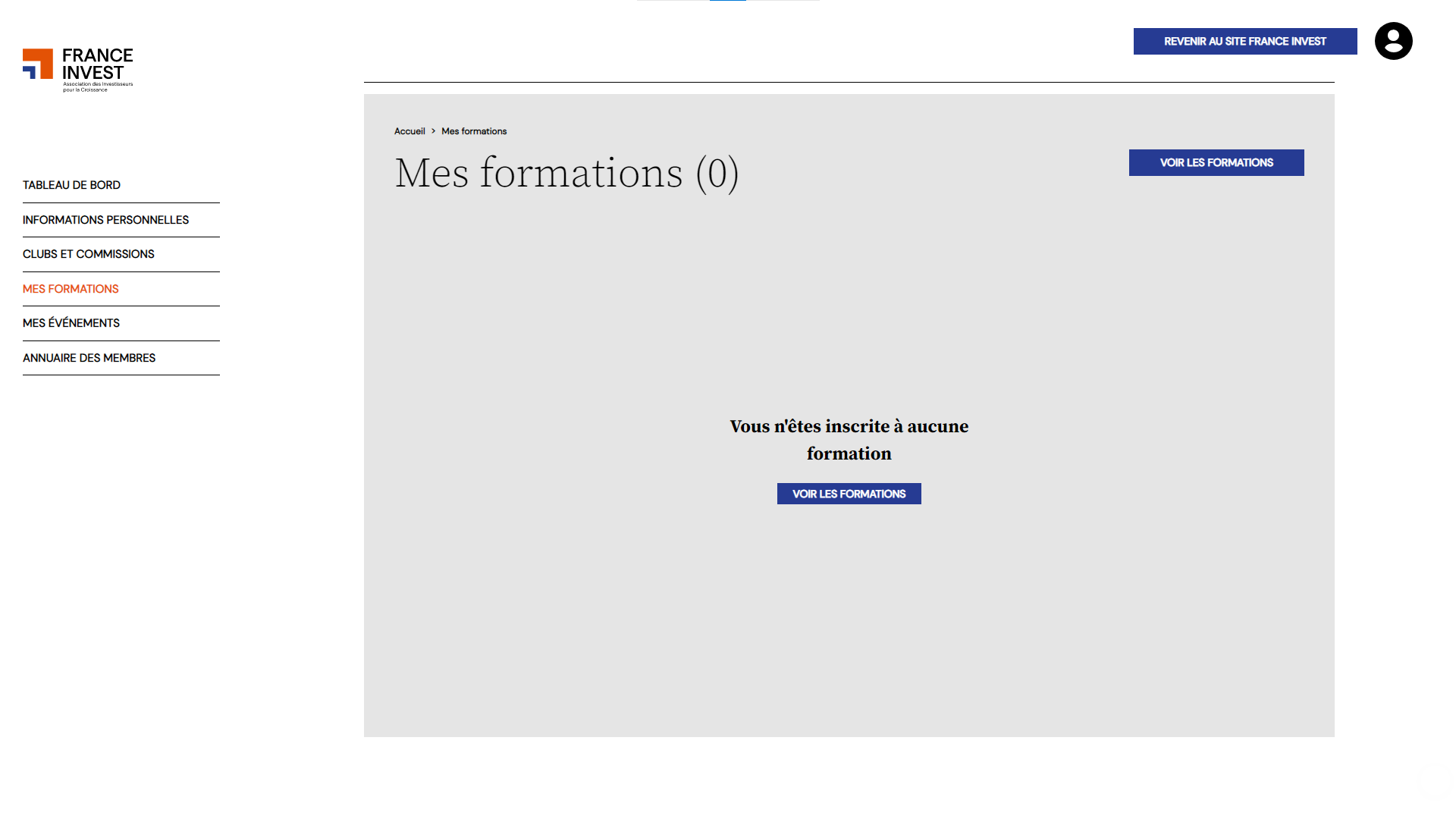 Espace connecté | France Invest
